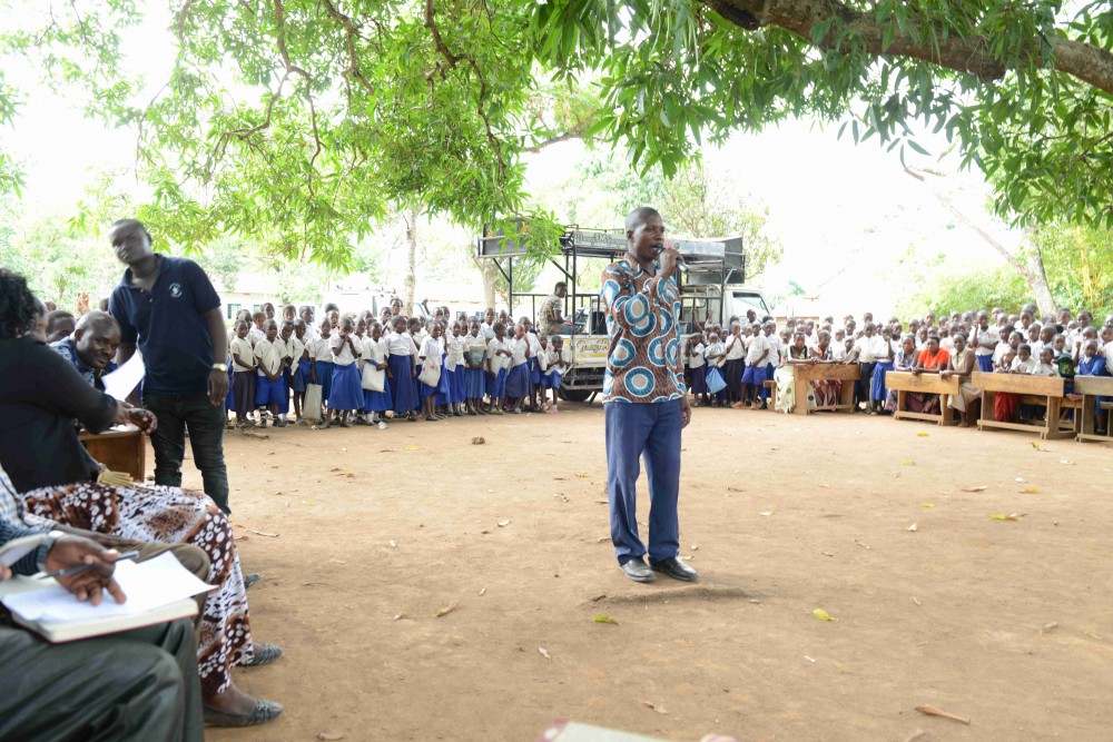 After only 3 months, another building ready in Kanga! | Cocoa for Schools