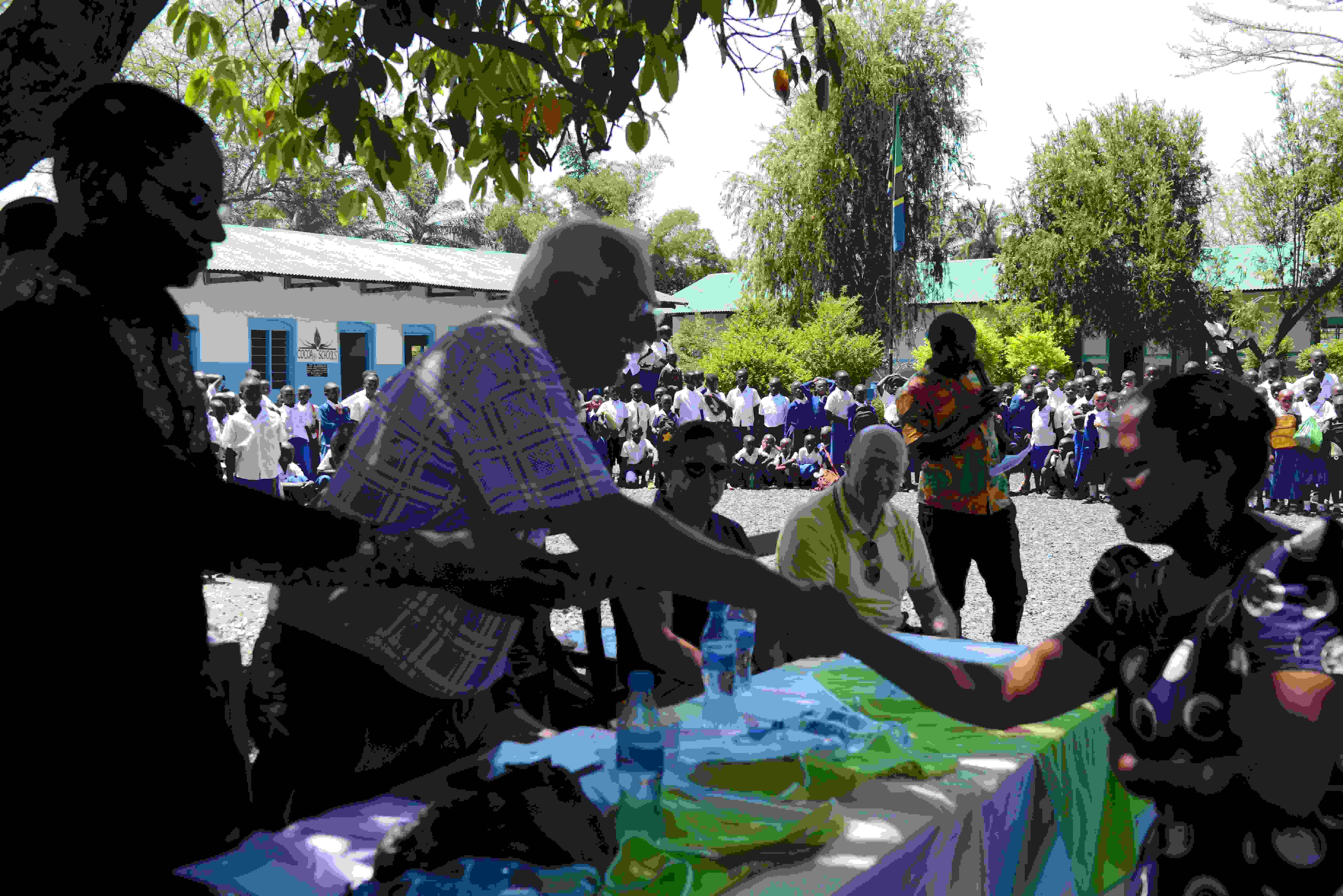 Mwenge renovates 3 buildings | Cocoa for Schools